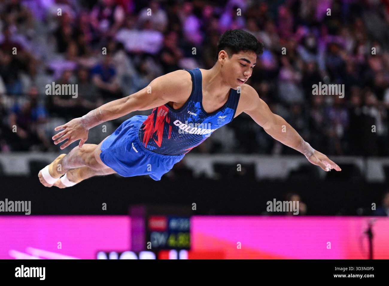 October 22, 2025, Jakarta, Indonesia: ANGEL BARAJAS competes on the ...