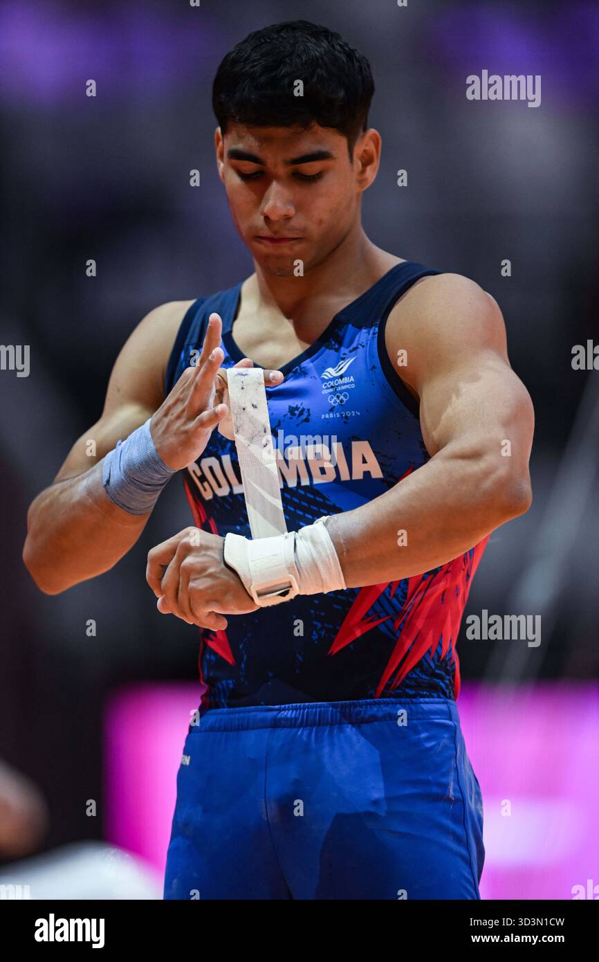 October 22, 2025, Jakarta, Indonesia: ANGEL BARAJAS competes on the ...