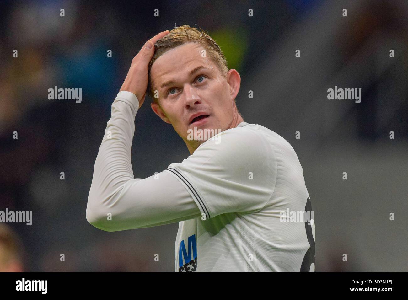 Egor Sorokin of Kairat Almaty seen during the UEFA Champions League ...