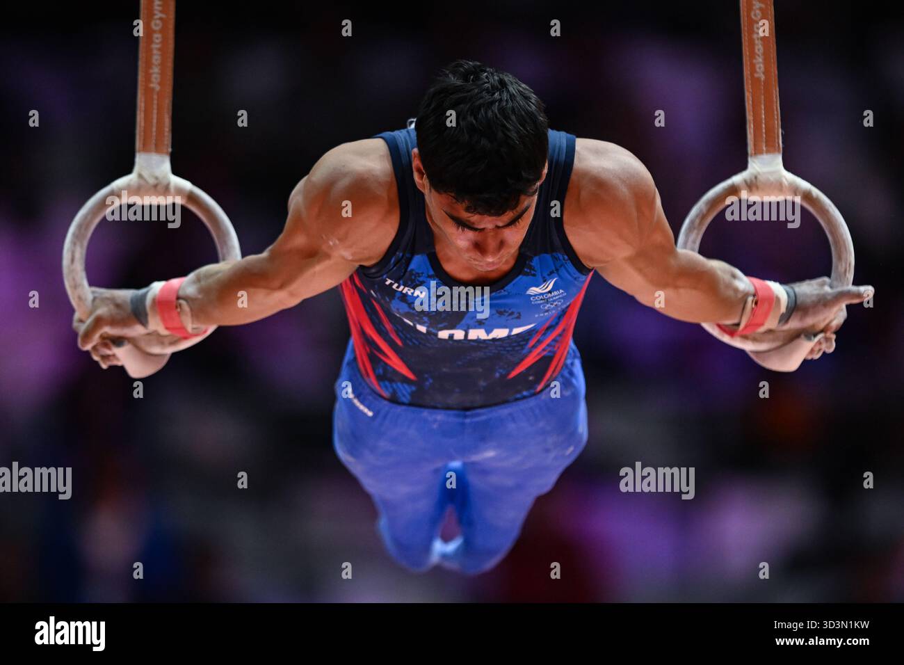 October 22, 2025, Jakarta, Indonesia: ANGEL BARAJAS competes on the ...