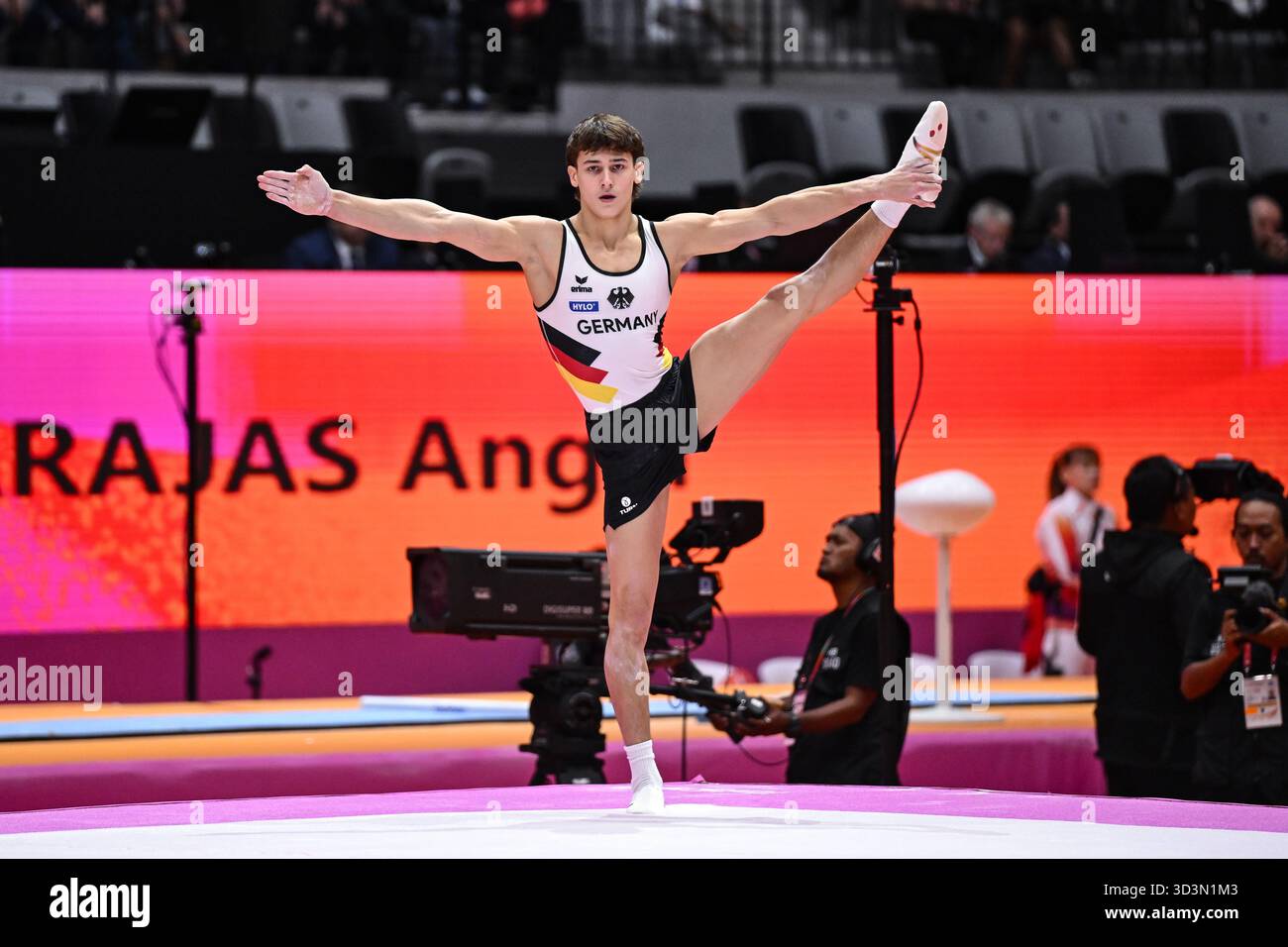 October 22, 2025, Jakarta, Indonesia: TIMO EDER competes on the floor ...
