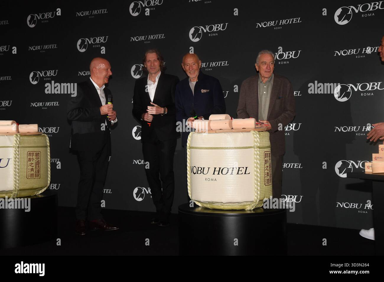 Rome, Via Veneto Opening of Nobu Hotel Sake' Ceremony, Pictured: Carlo ...