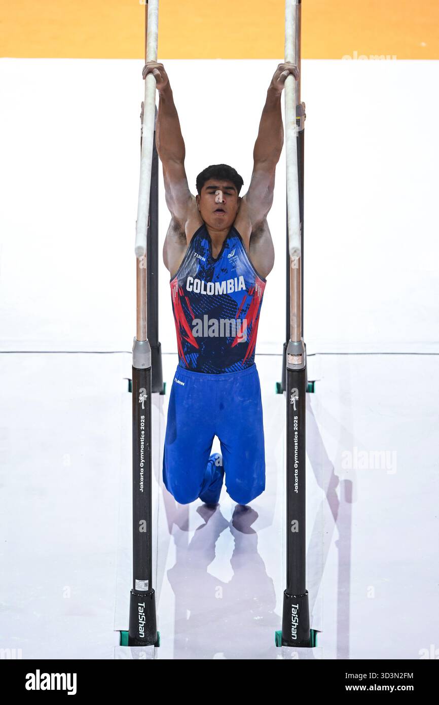 October 25, 2025, Jakarta, Indonesia: ANGEL BARAJAS competes on the ...