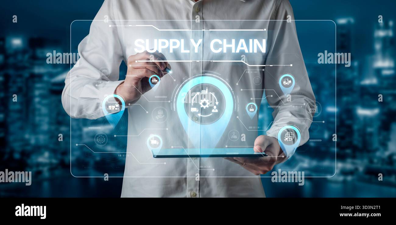 Supply chain processes with data-driven logistics, transportation, and ...