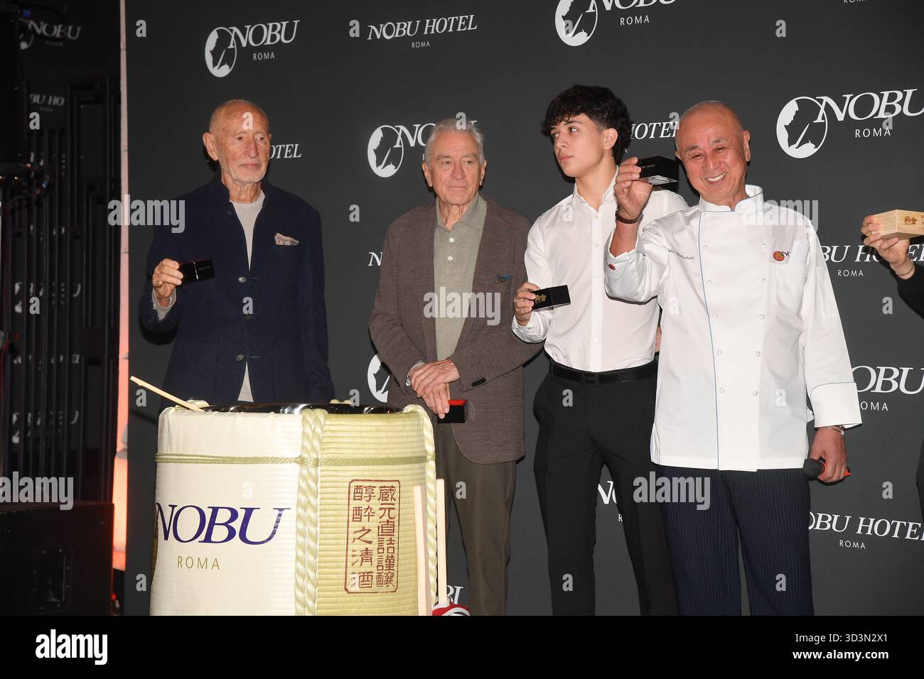 Rome, Via Veneto Opening Nobu Hotel Sake' Ceremony, In the photo: Meir ...