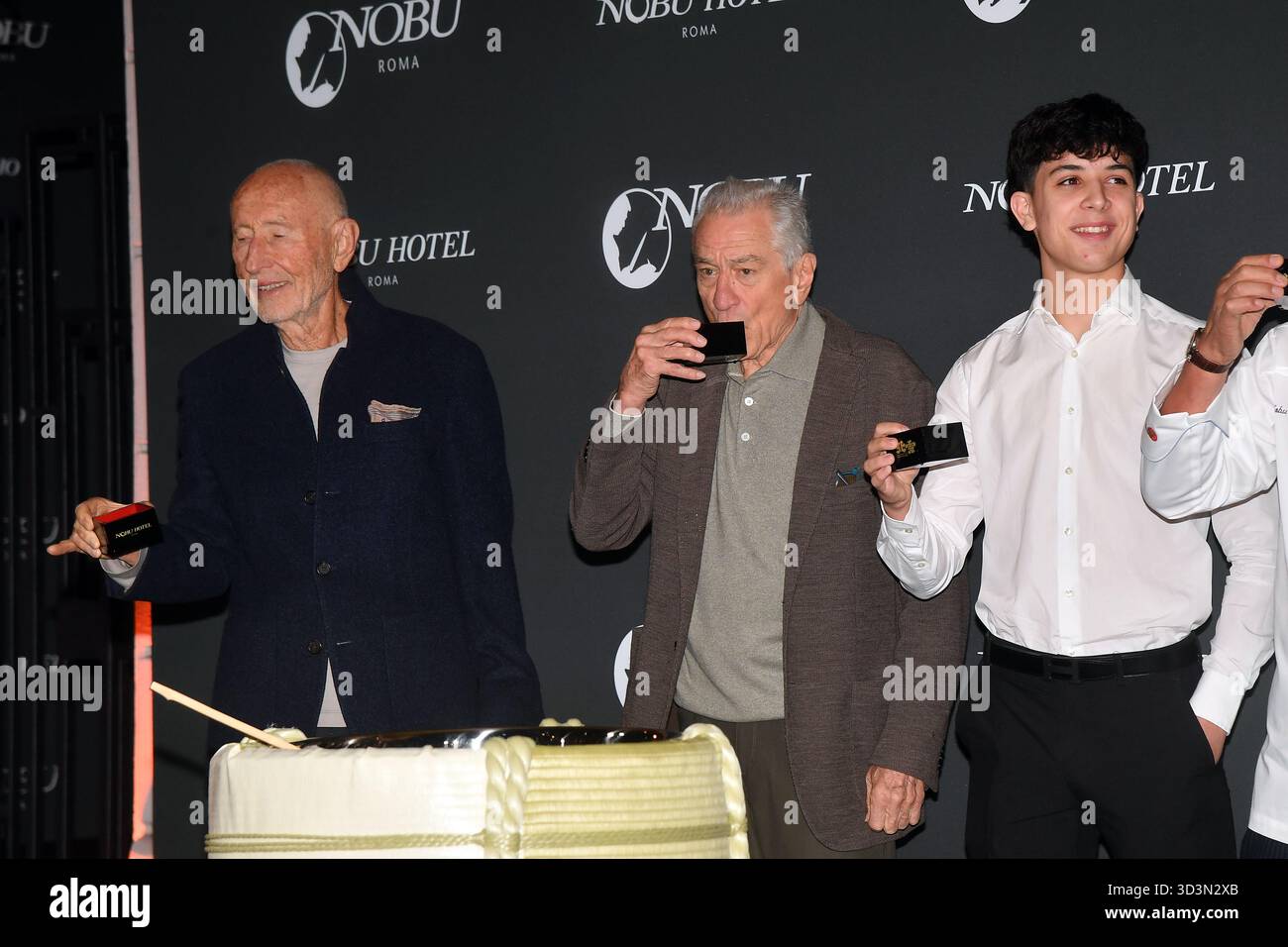 Rome, Via Veneto Opening of Nobu Hotel Sake' Ceremony, In the photo ...