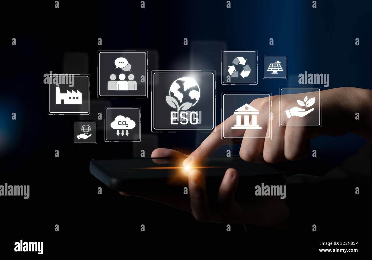 ESG principles guide sustainable business through environment, social ...