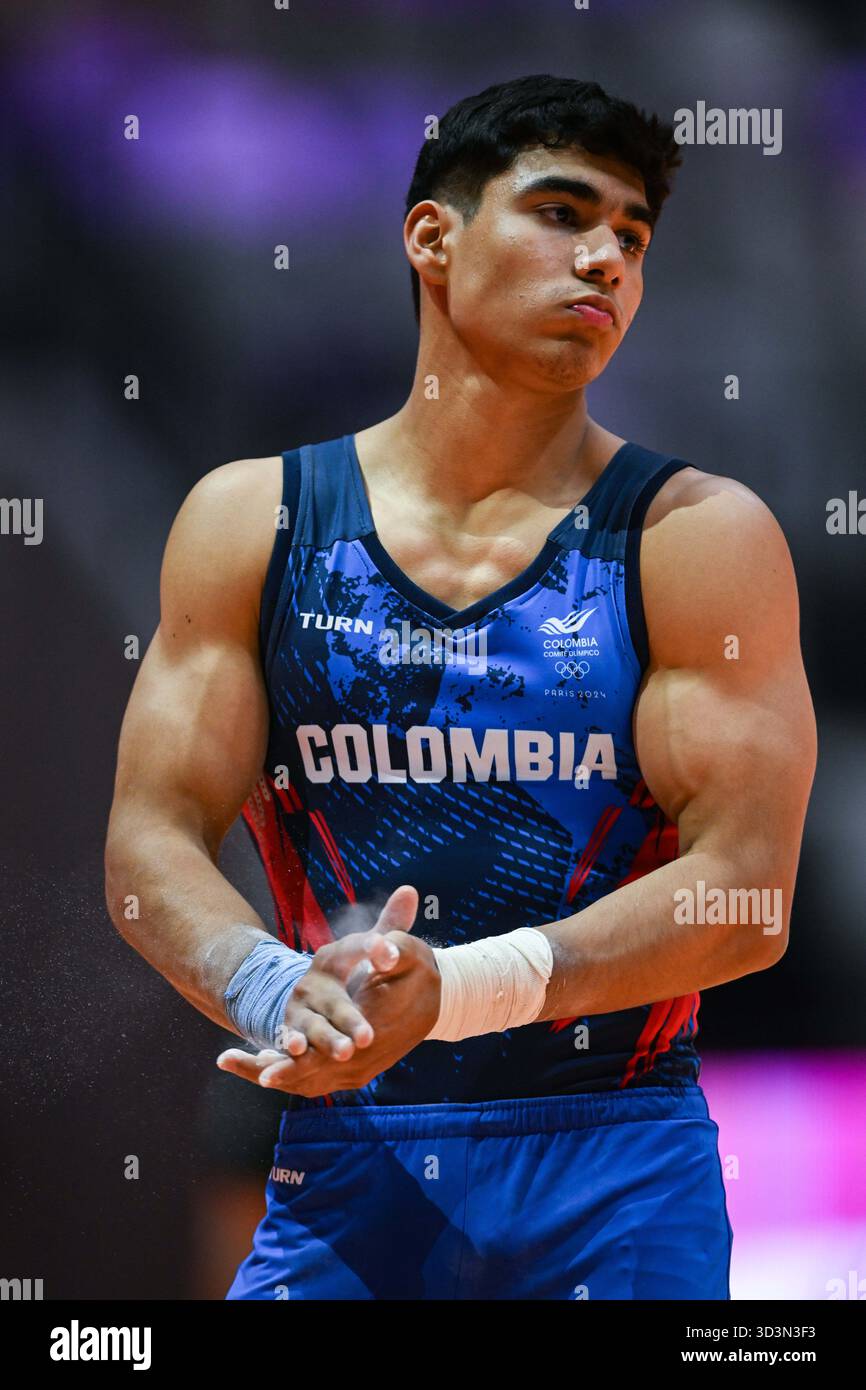 October 22, 2025, Jakarta, Indonesia: ANGEL BARAJAS competes on the ...