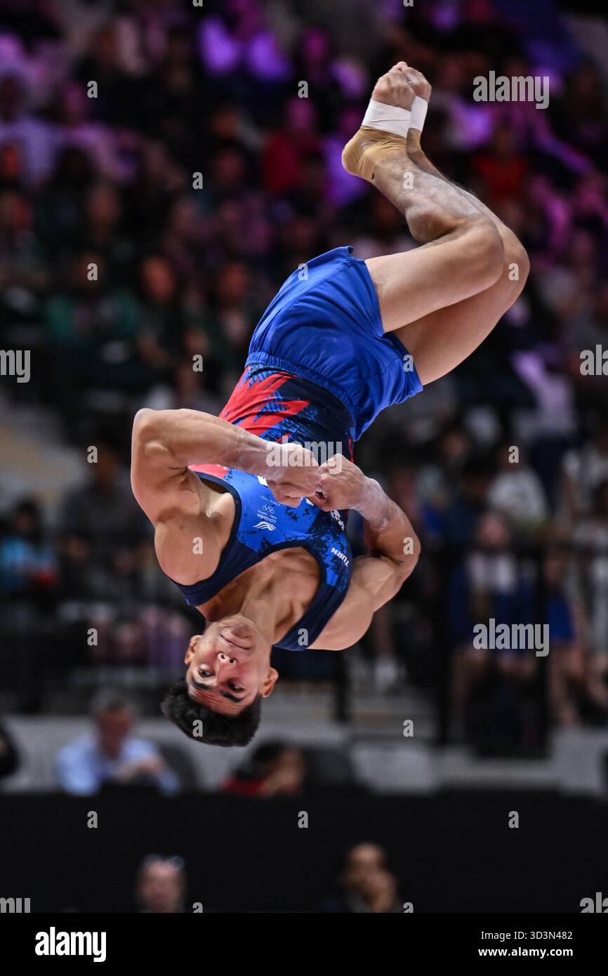 October 22, 2025, Jakarta, Indonesia: ANGEL BARAJAS competes on the ...