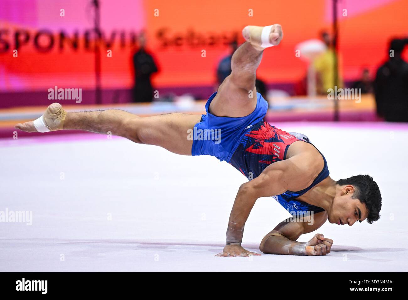 October 22, 2025, Jakarta, Indonesia: ANGEL BARAJAS competes on the ...