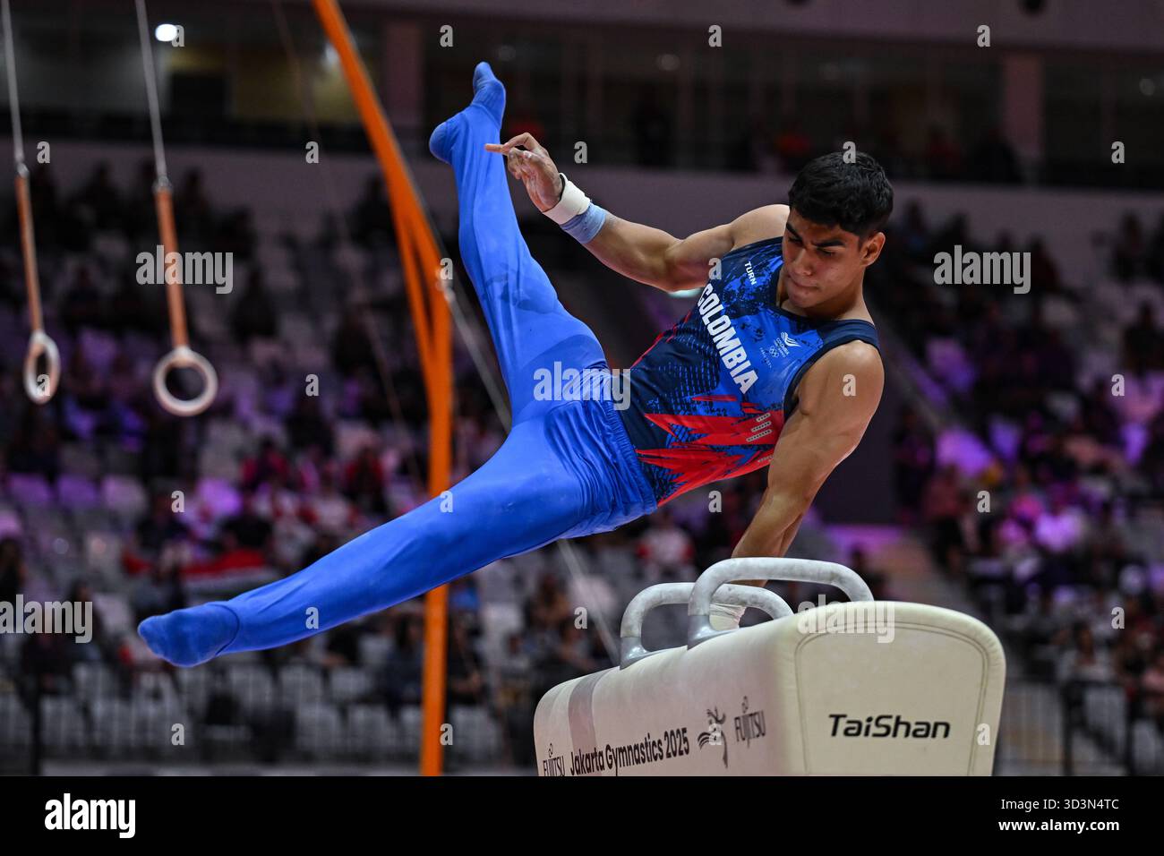 October 22, 2025, Jakarta, Indonesia: ANGEL BARAJAS competes on the ...