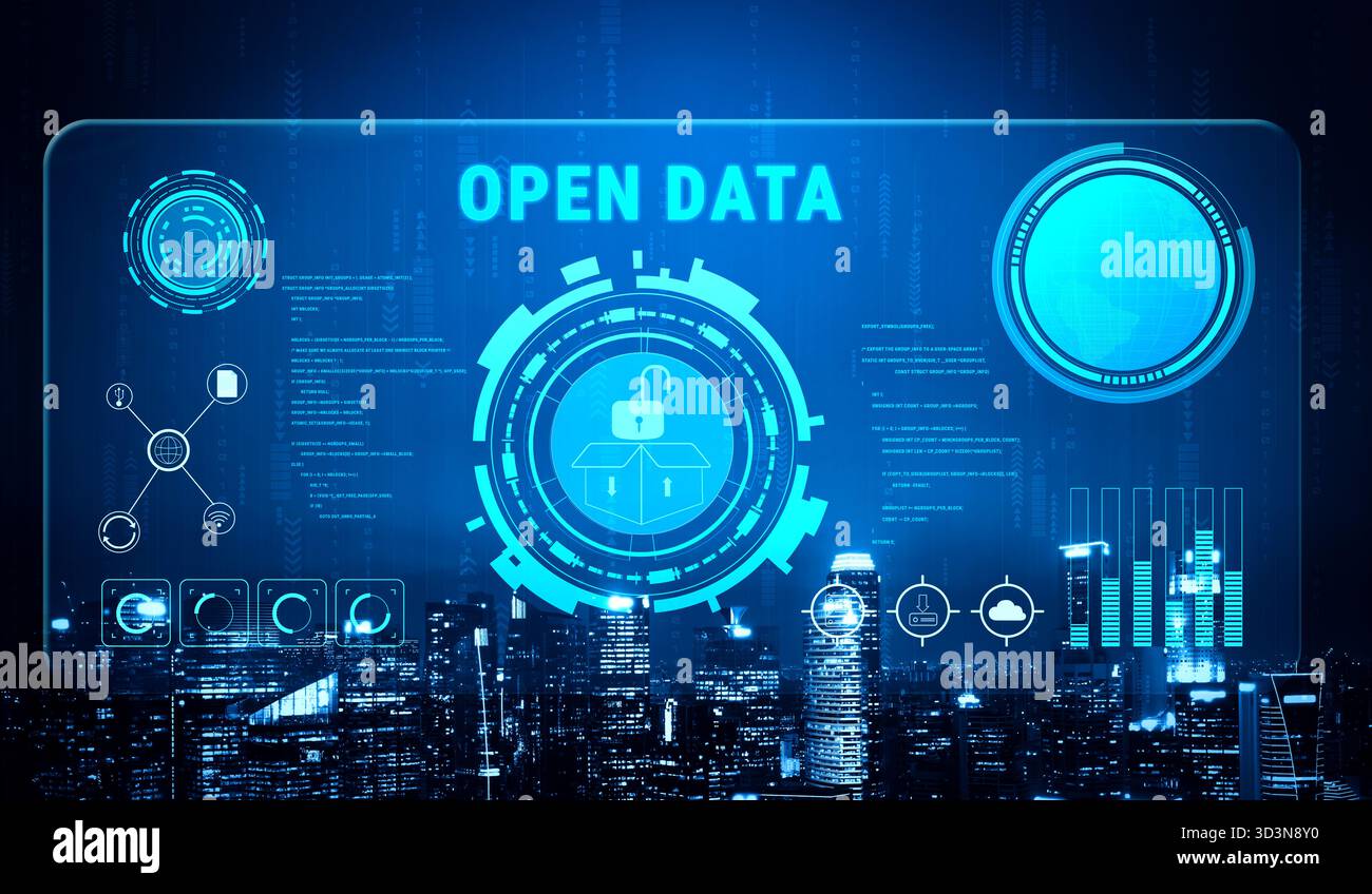 The concept of open data for public information and government ...