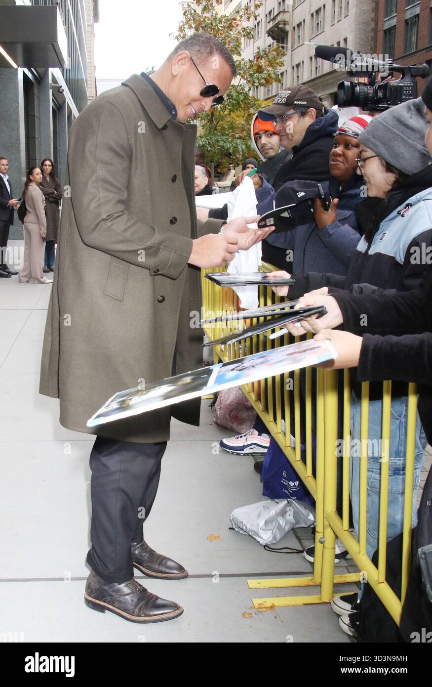 NEW YORK, NY- NOVEMBER 6: Alex Rodriguez seen at The View on November 6 ...
