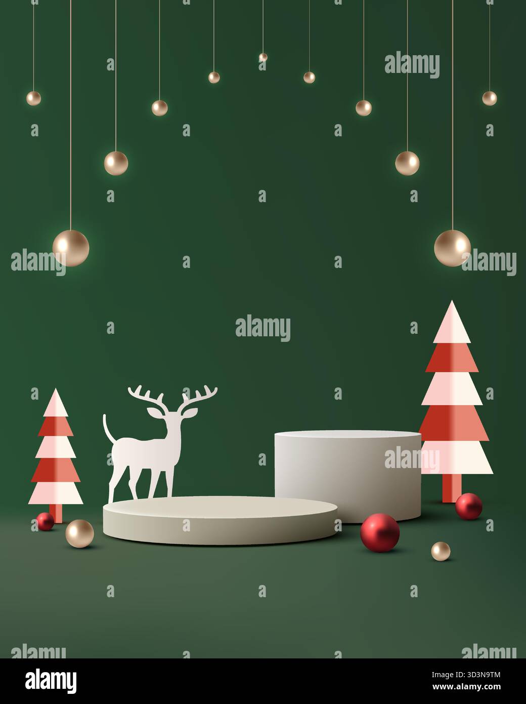 Green red product display Stock Vector Images - Alamy