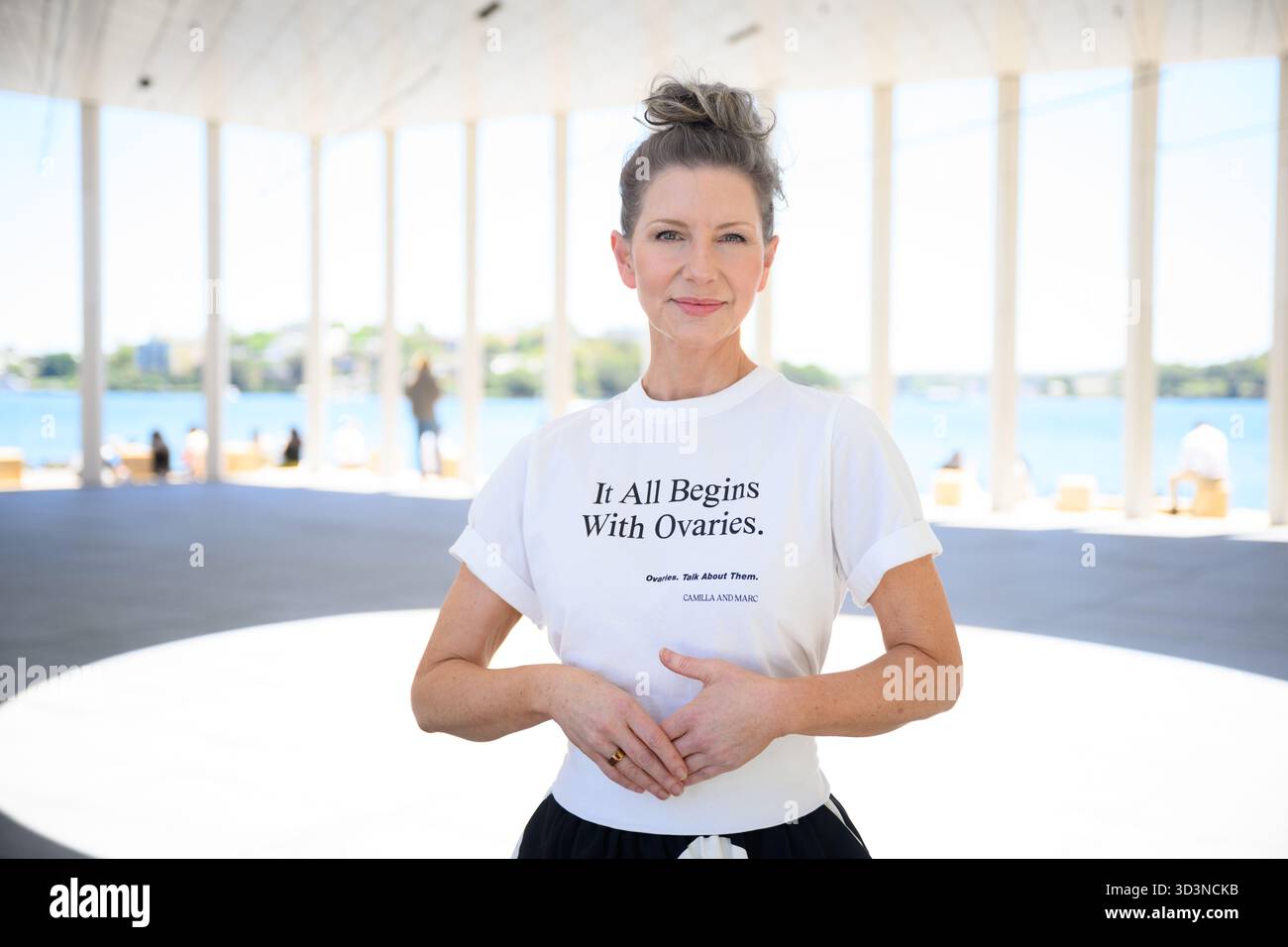 Michelle Grand-Milkovic poses for a photograph in Sydney, Wednesday ...