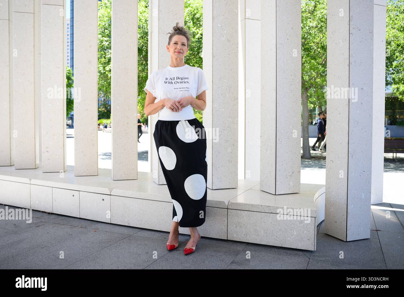 Michelle Grand-Milkovic poses for a photograph in Sydney, Wednesday ...