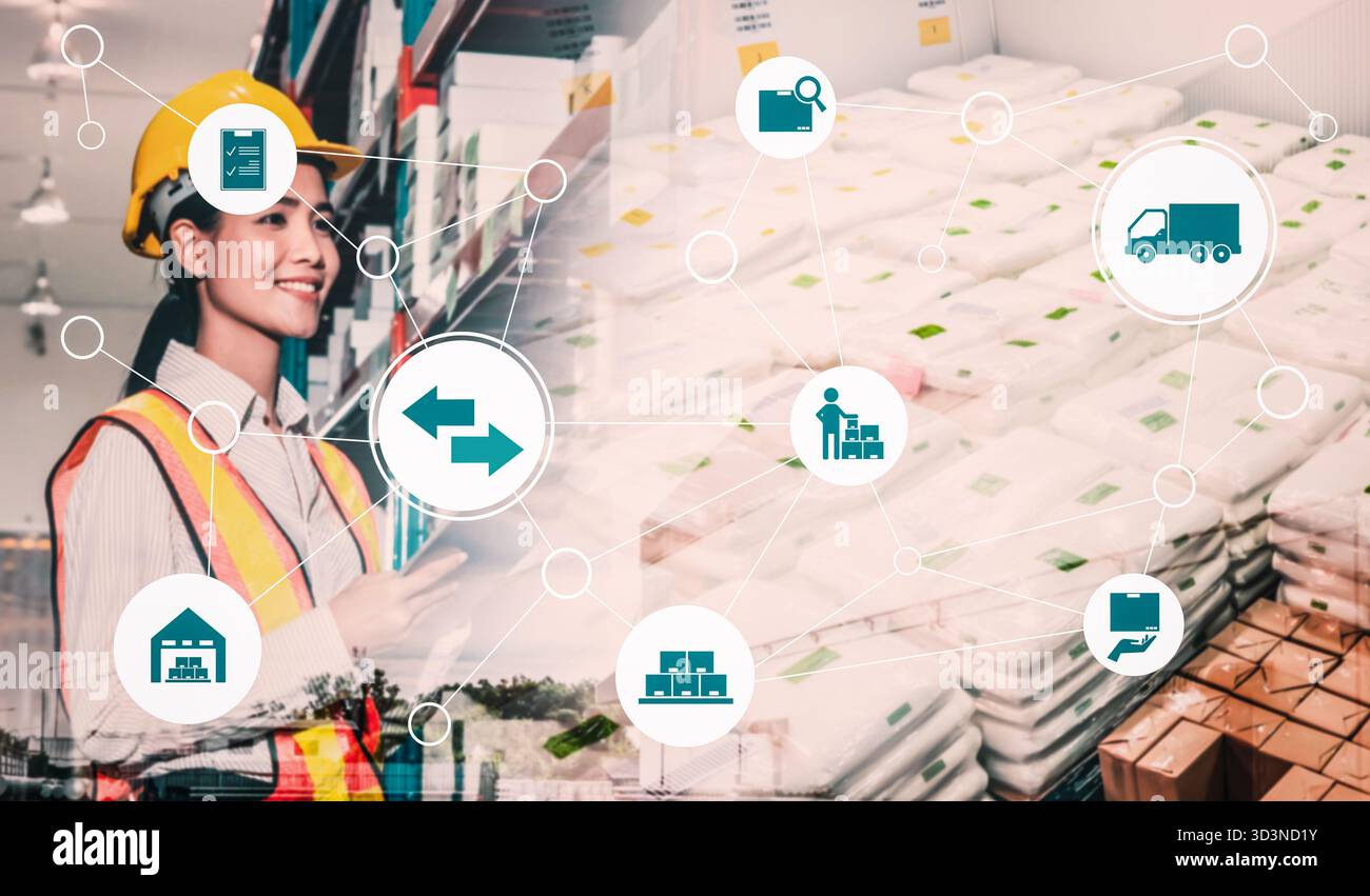 Smart warehouse management system with innovative internet of things ...