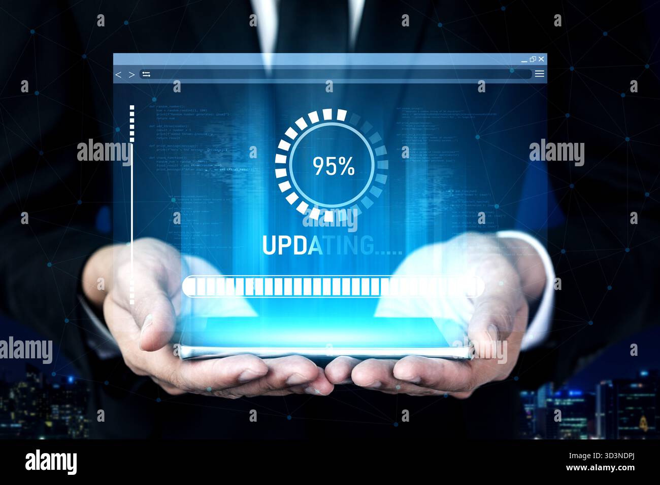 Knowledge upgrade software updates hi-res stock photography and images ...