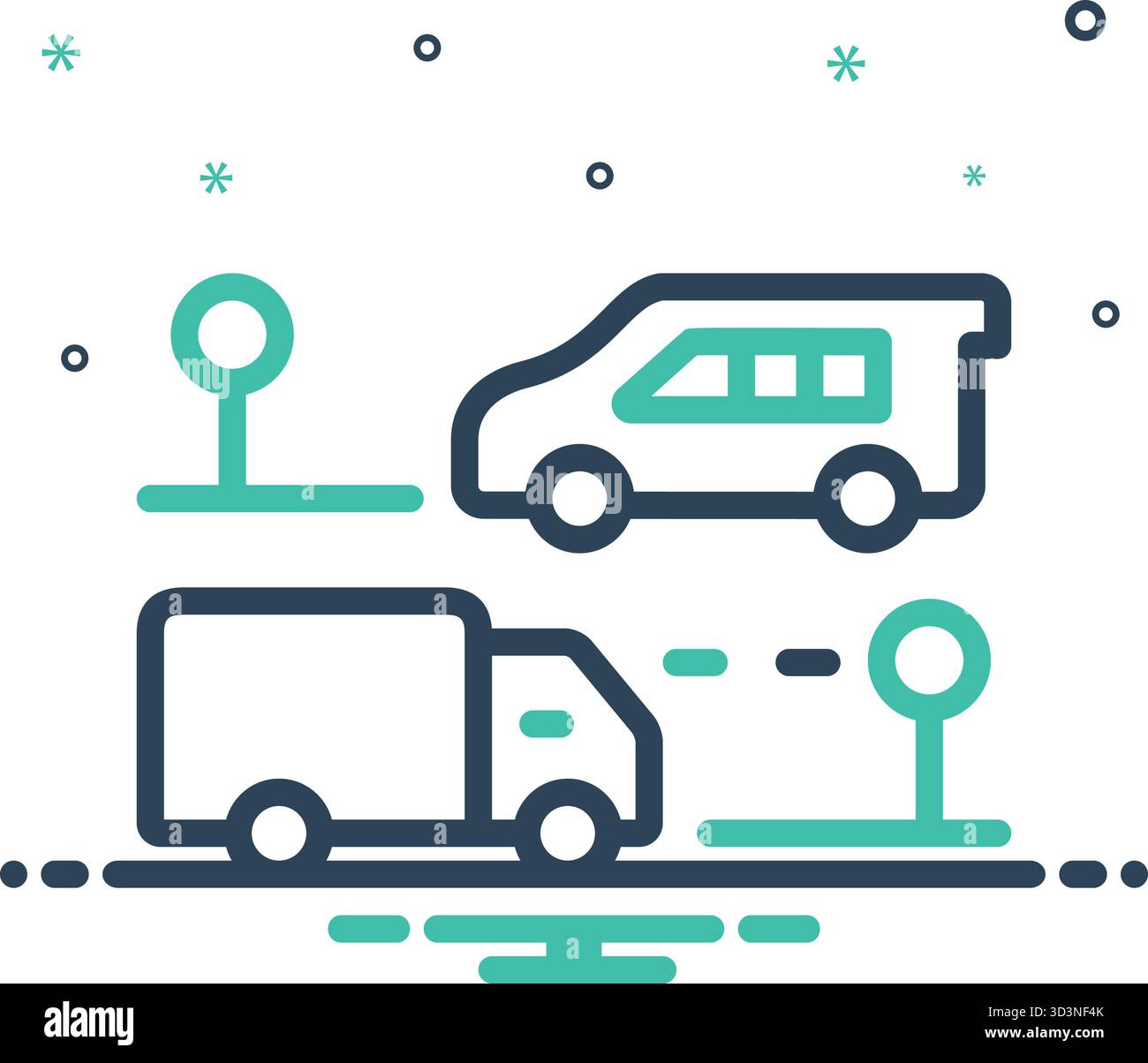 Commuting vector vectors hi-res stock photography and images - Alamy