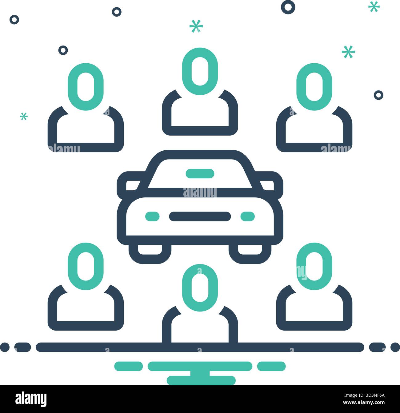 Car sharing logo Stock Vector Images - Alamy