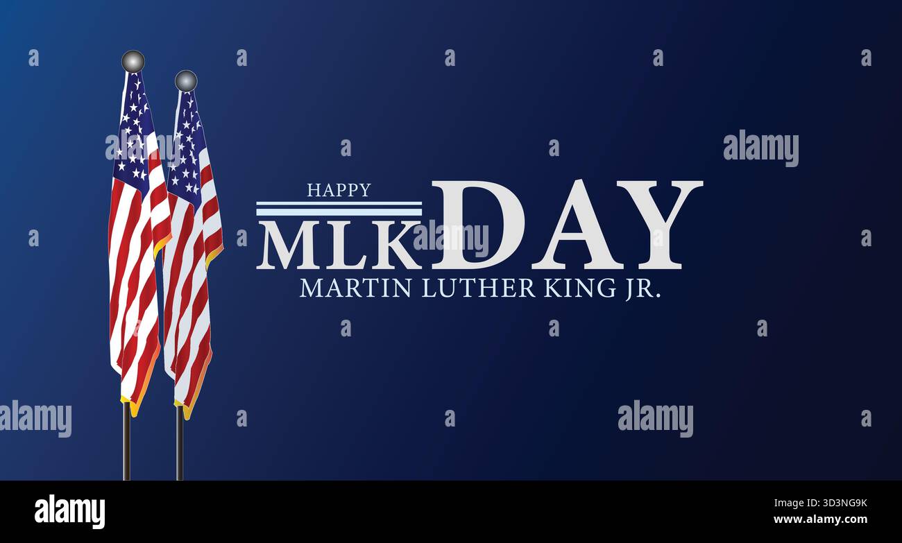 Honoring a Dream Martin Luther King Jr Day Reflections Stock Vector ...