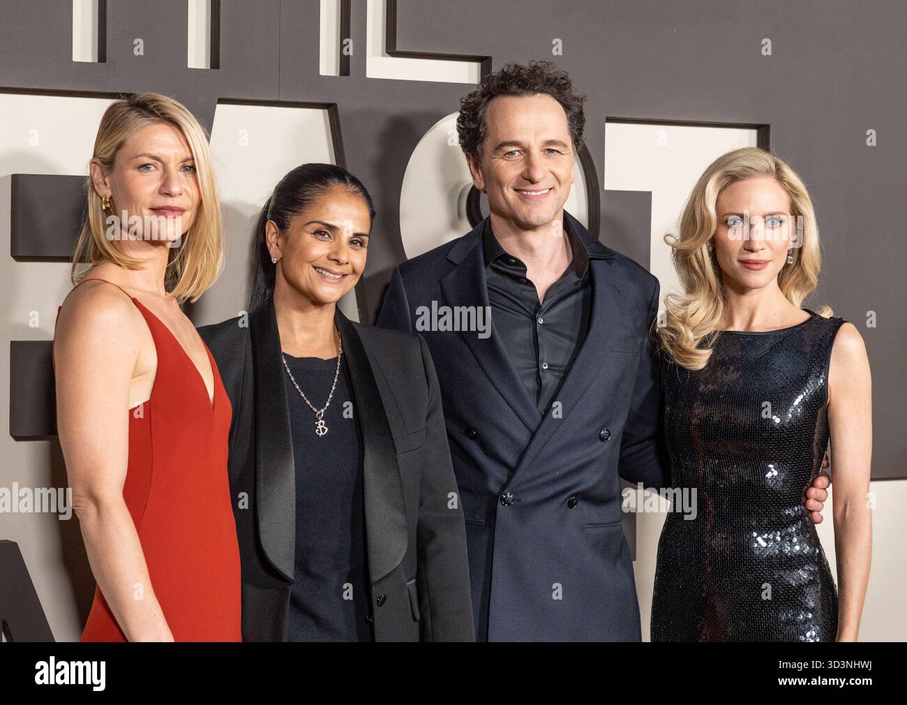 Claire Danes, Bela Bajaria, Matthew Rhys and Brittany Snow attend ...