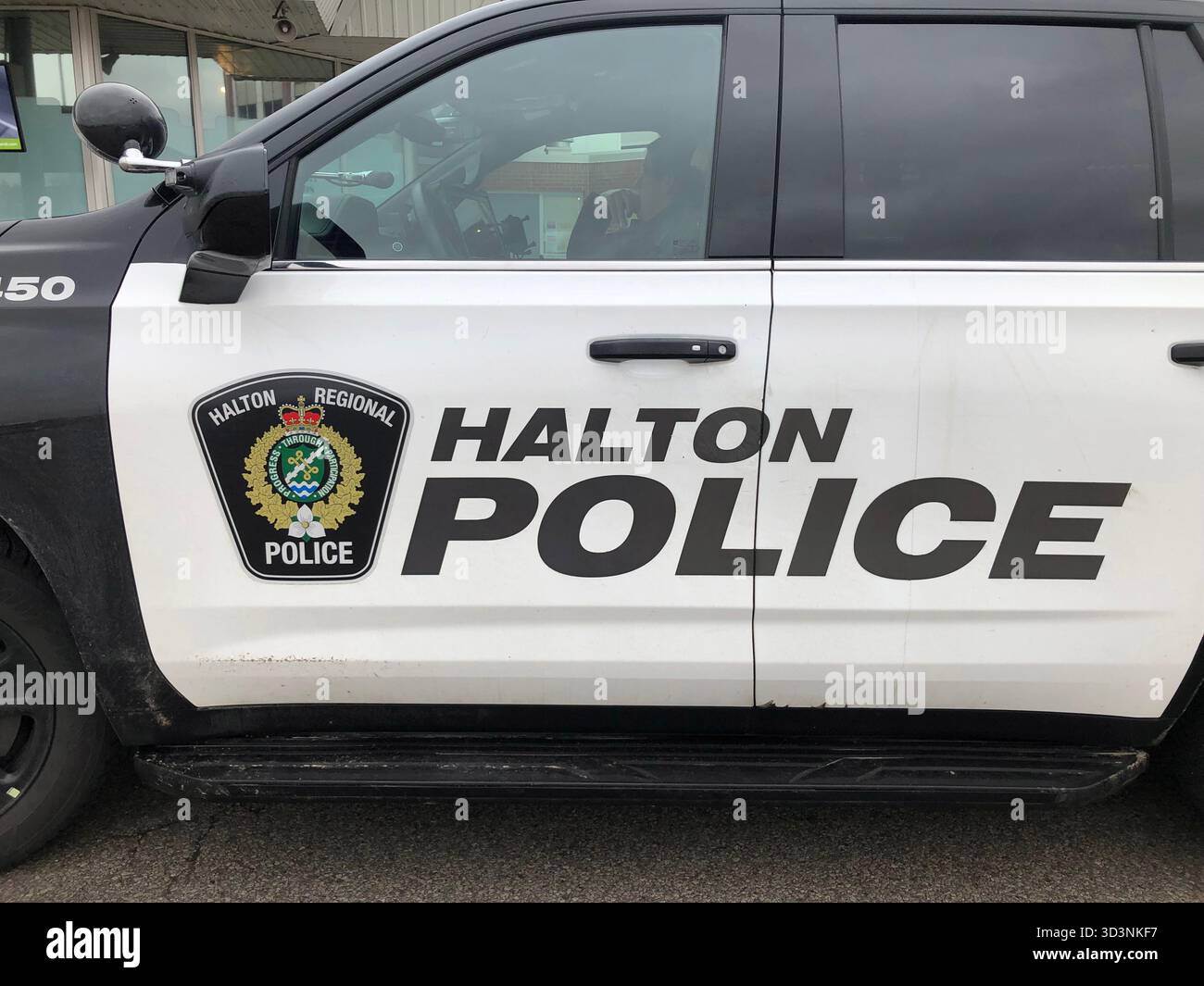 A Halton Regional Police vehicle is shown in Oakville, Ont., Wednesday ...