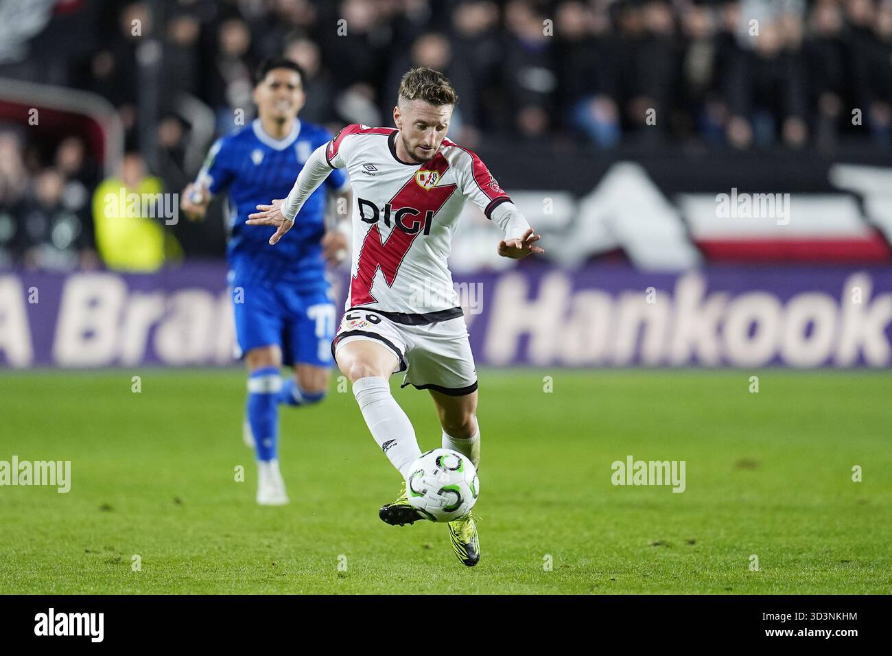 Ivan Balliu of Rayo Vallecano during the UEFA Conference League, League Phase, MD3 football ...