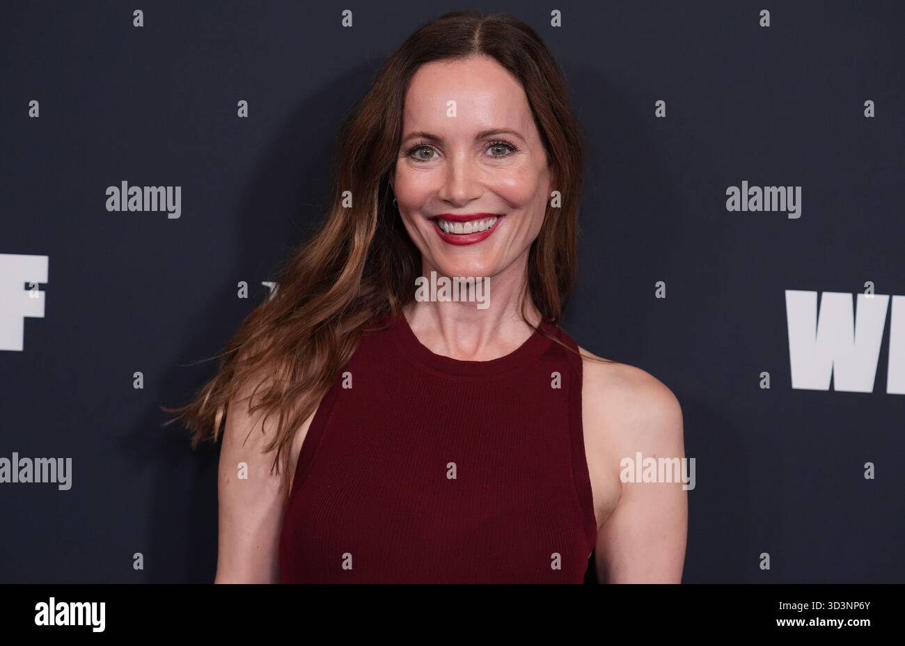 Leslie Mann arrives at the 2025 Women in Film Honors on Thursday, Nov ...