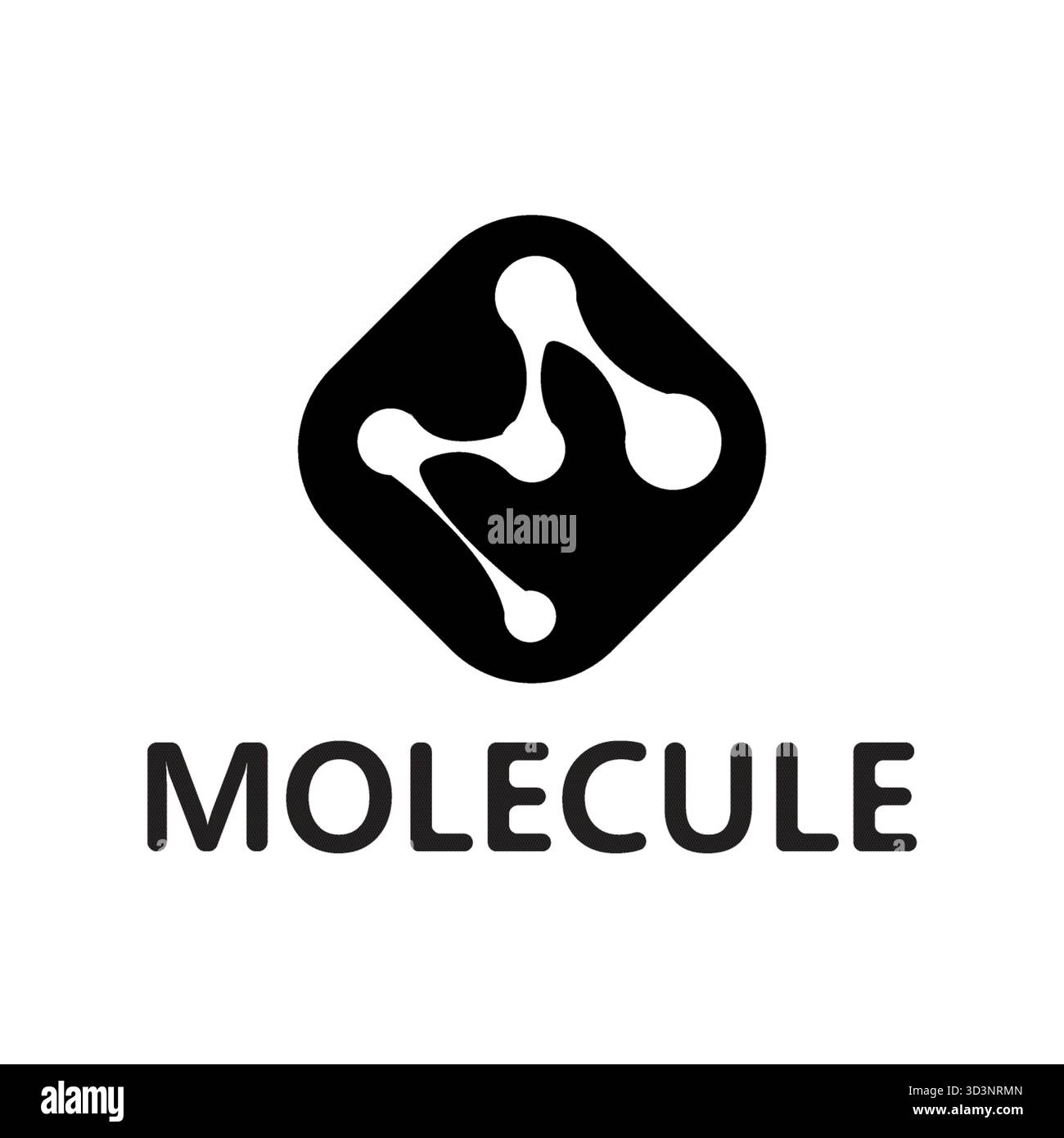 Molecular Structure Tech Logo Vector Stock Vector Image & Art - Alamy