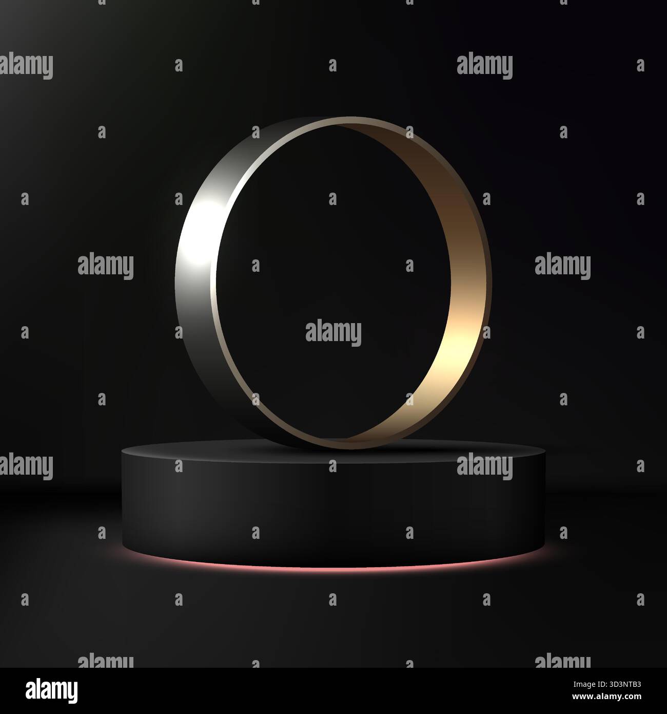 Luxury 3d podium display Stock Vector Images - Alamy