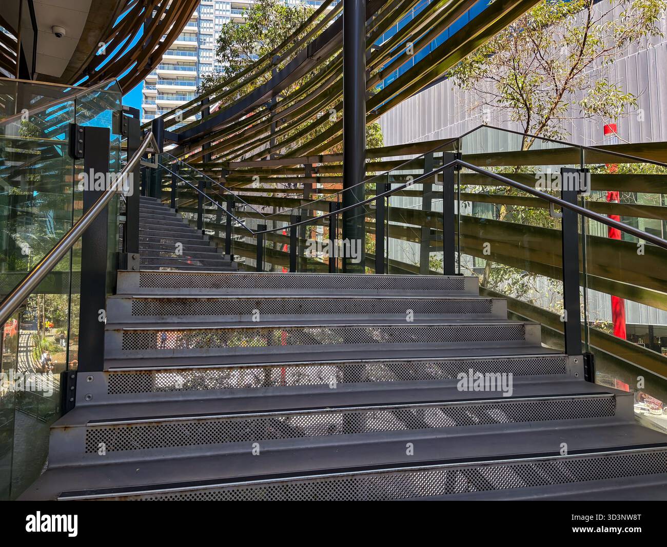 Darling Square Library. Modern architectural staircase featuring ...