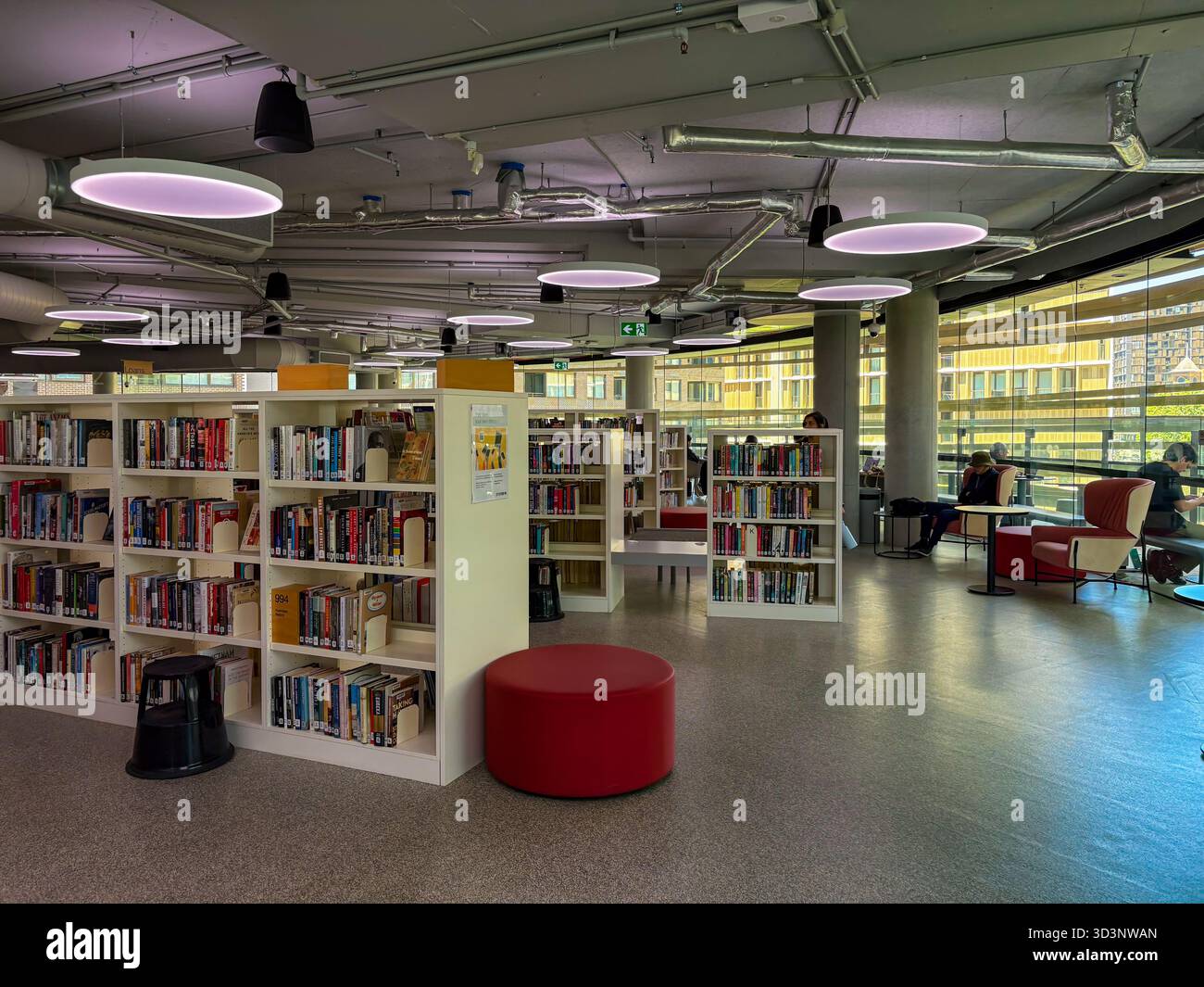 Darling Square Library, Sydney, Australia, features a contemporary ...