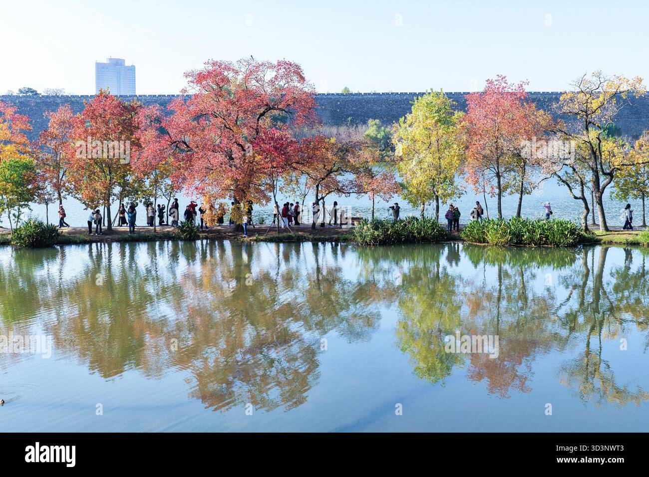 **CHINESE MAINLAND, HONG KONG, MACAU AND TAIWAN OUT** Aerial photo ...