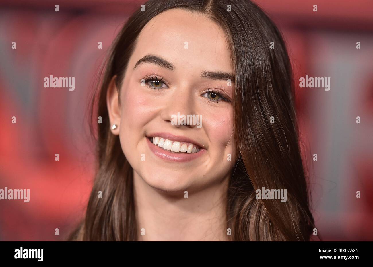 Eden Stephens arriving to the “Stranger Things 5’” world premiere held ...