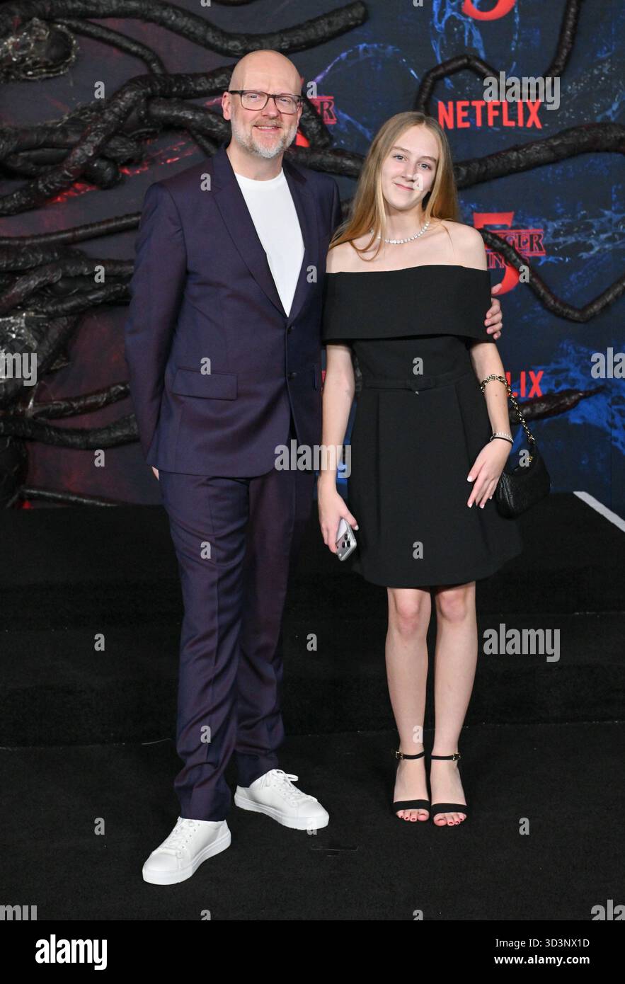 Barrie Gower arriving to the “Stranger Things 5’” world premiere held ...