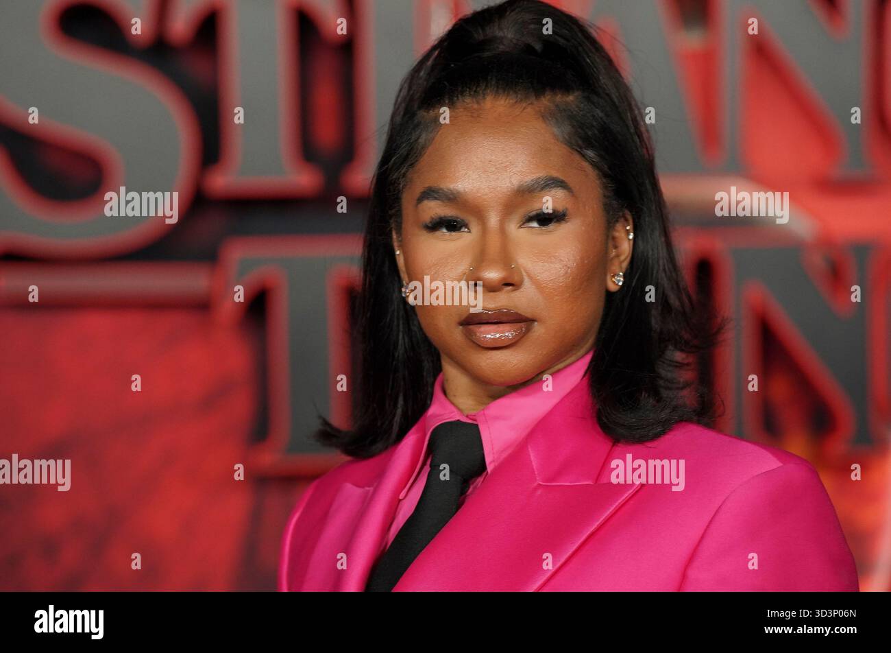 Jordan Chiles arrives at the world premiere of the fifth season of ...