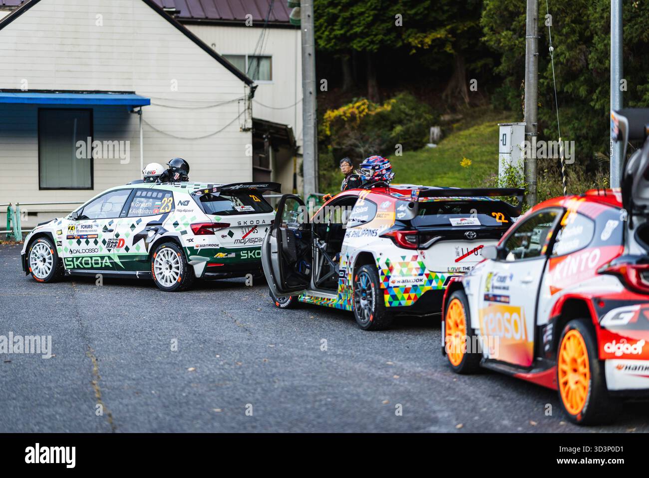 ambiance during the 2025 Rally Japan, 13th round of the 2025 WRC World ...