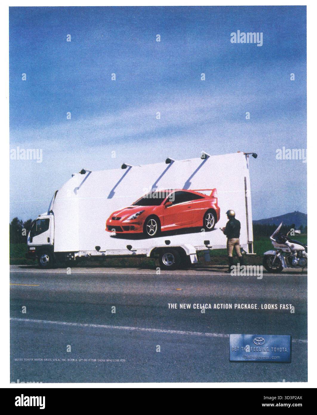 Toyota ads toyota magazine hi-res stock photography and images - Alamy