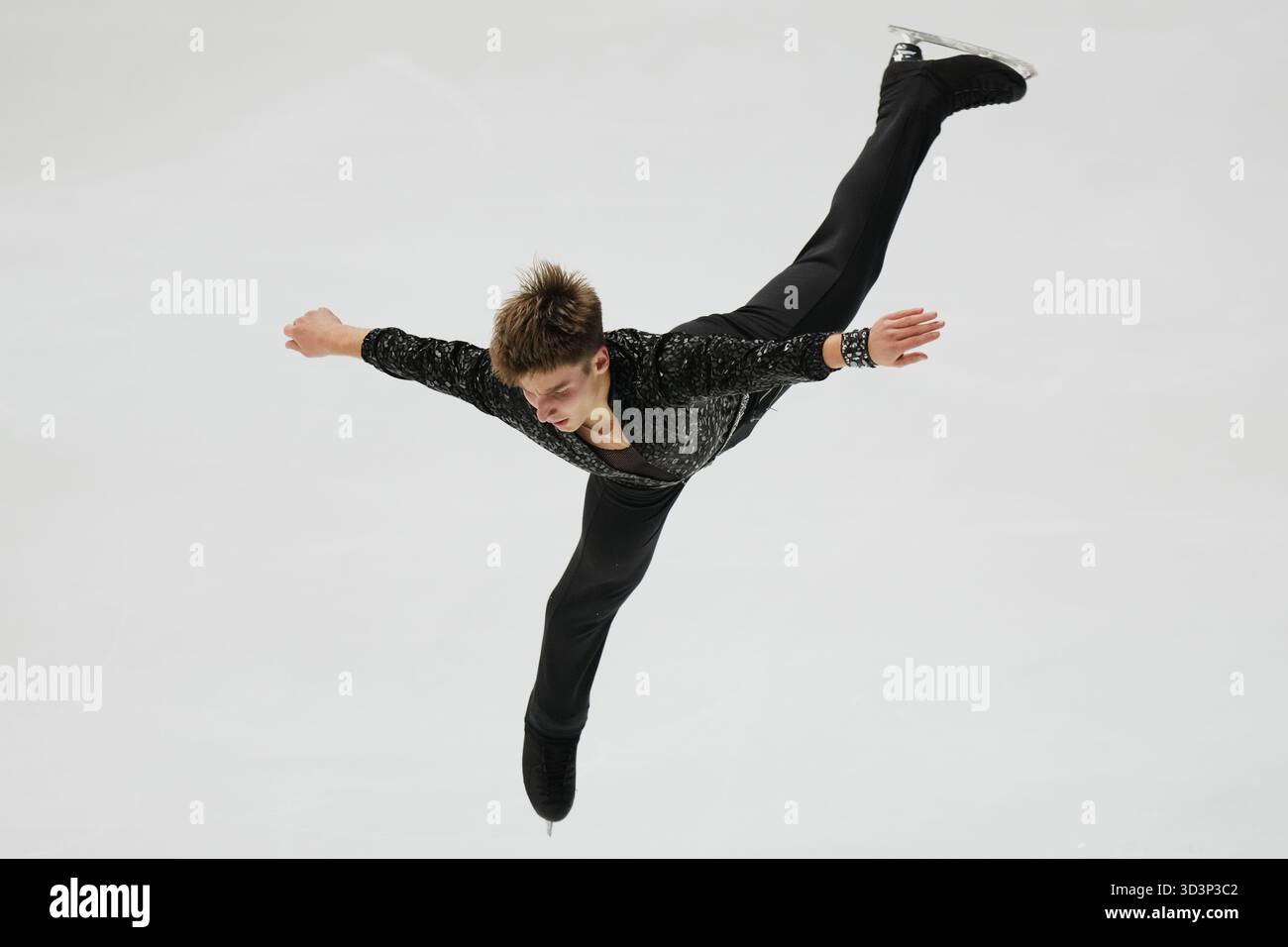 Andrew Torgashev of the U.S. performs during the men's short program at ...