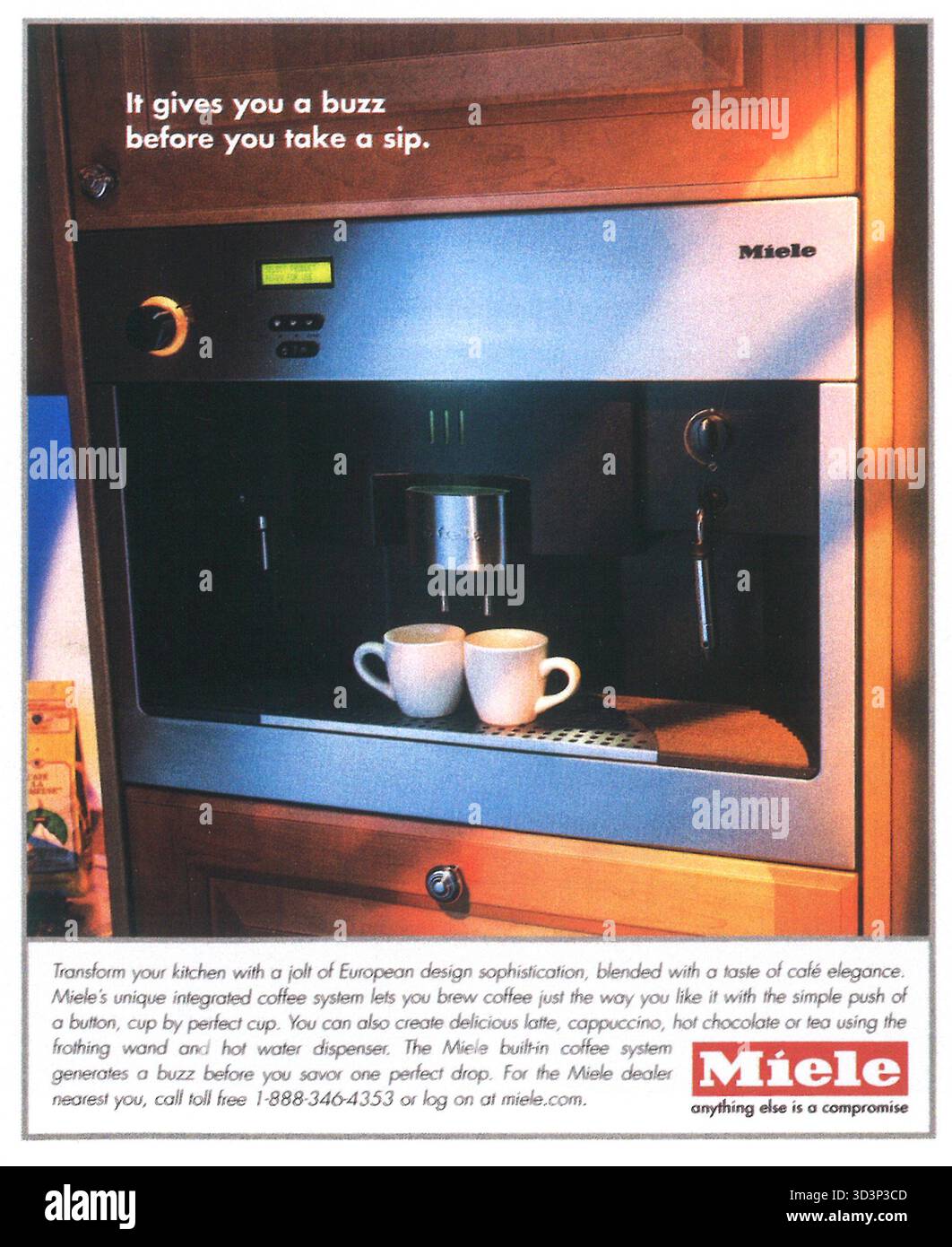 Miele advertising poster hi-res stock photography and images - Alamy