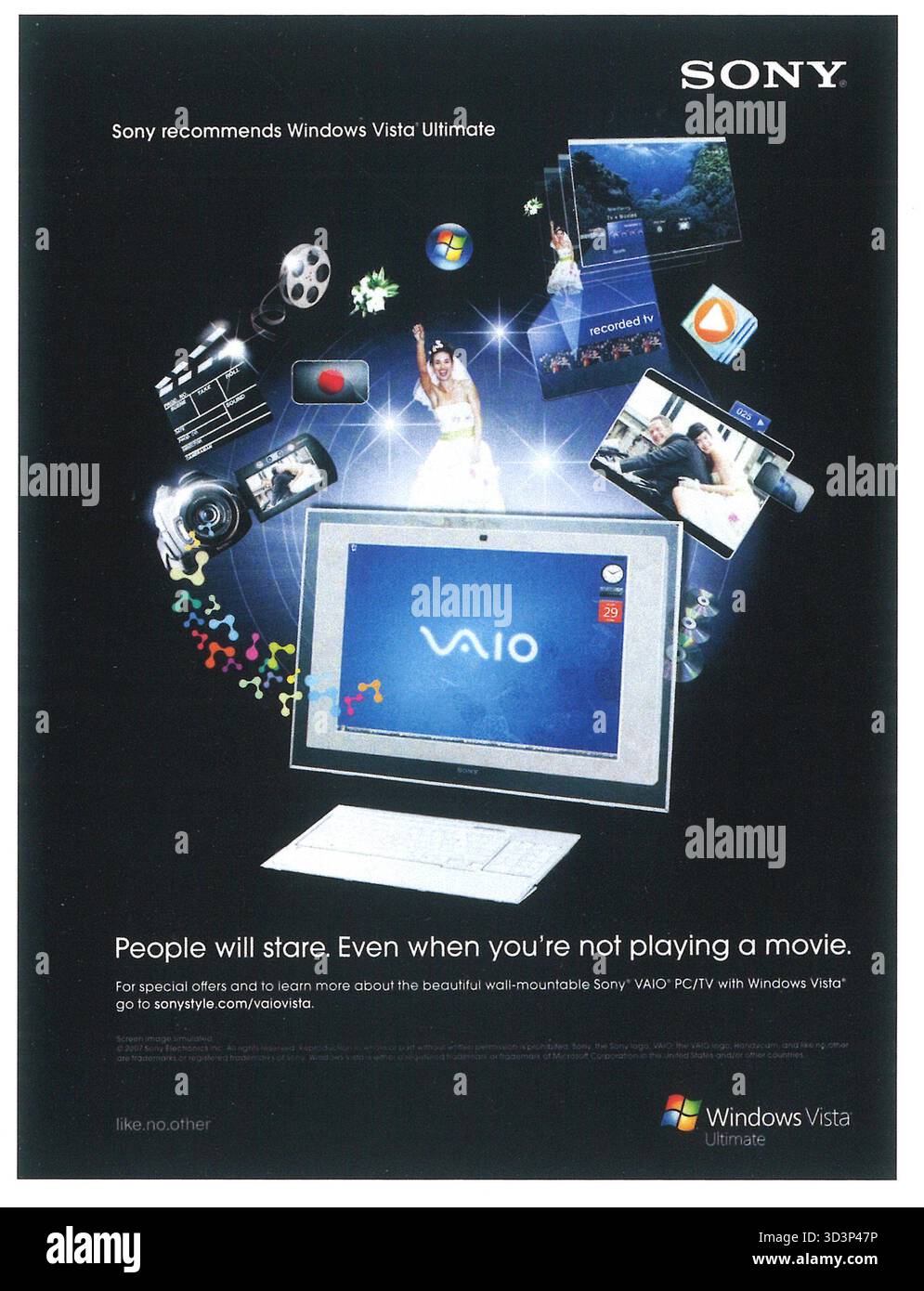Lt hd pc tv hi-res stock photography and images - Alamy