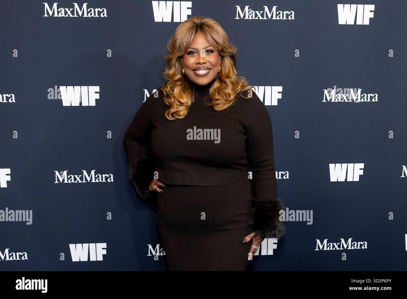 Amber Chardae Robinson attends the arrivals of WIF Honors 2025 at The ...