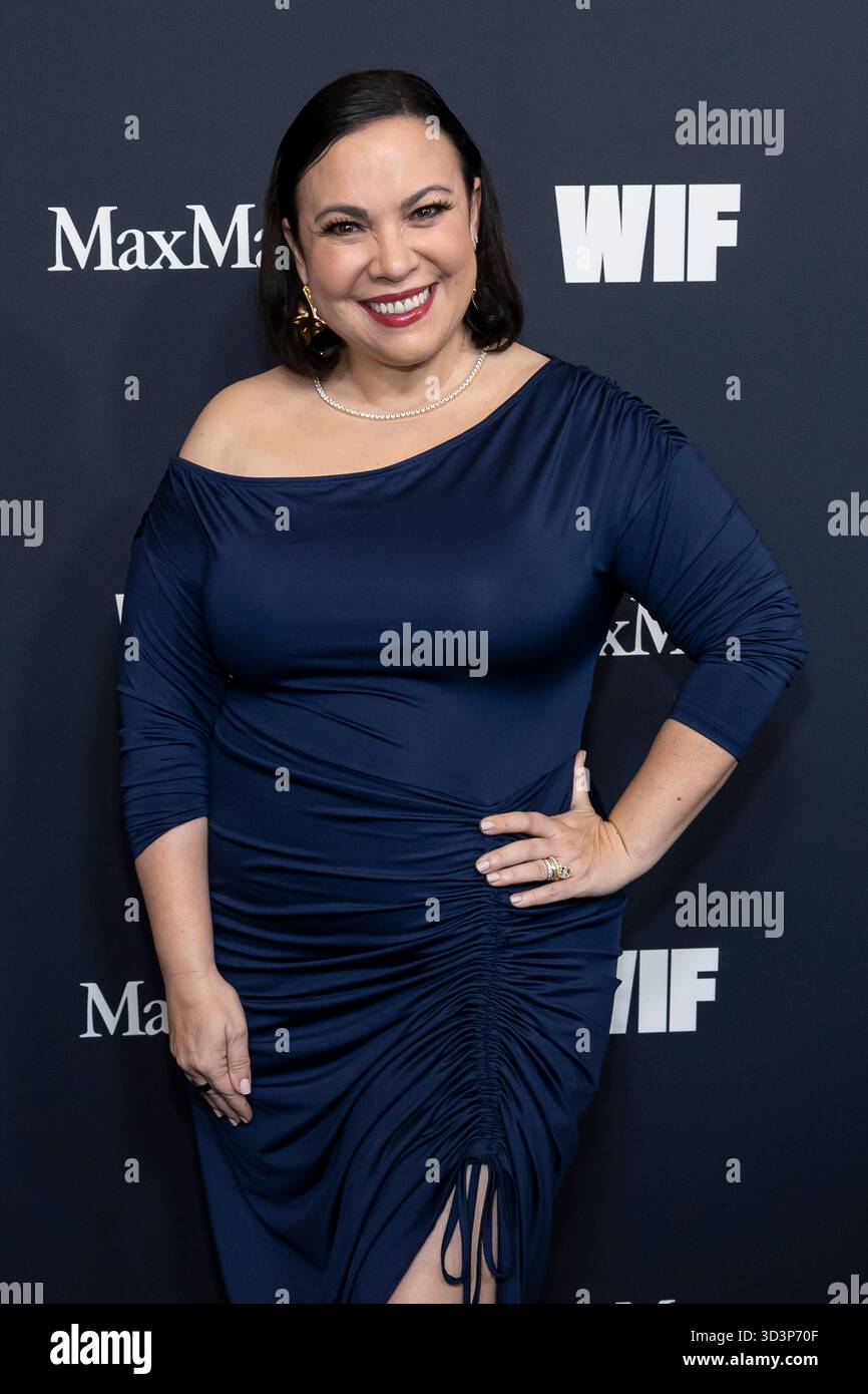 Gloria Calderon Kellett attends the arrivals of WIF Honors 2025 at The ...