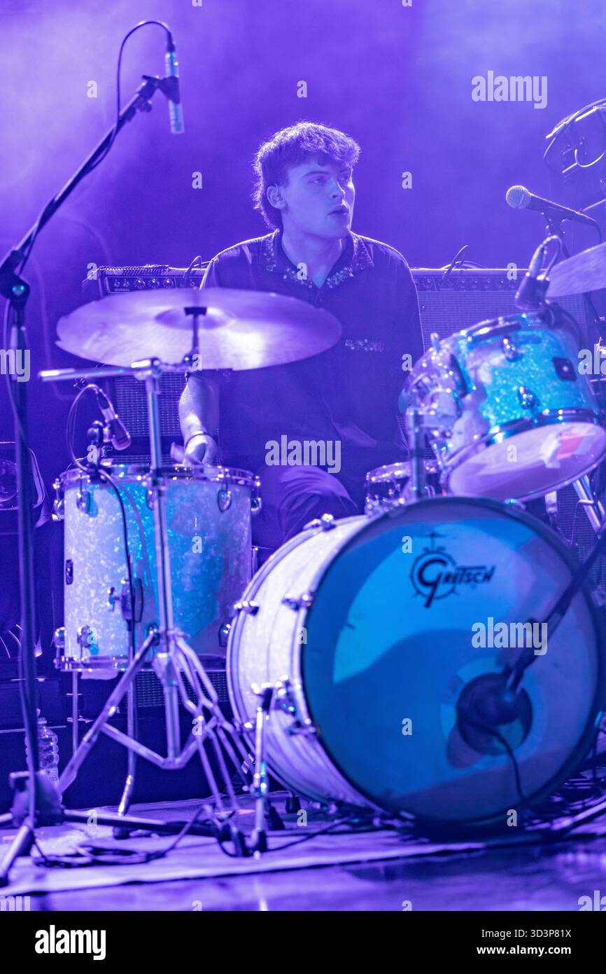 Milan Italy. 06th nov 2025. The English indie rock band THE CLOCKWORKS ...