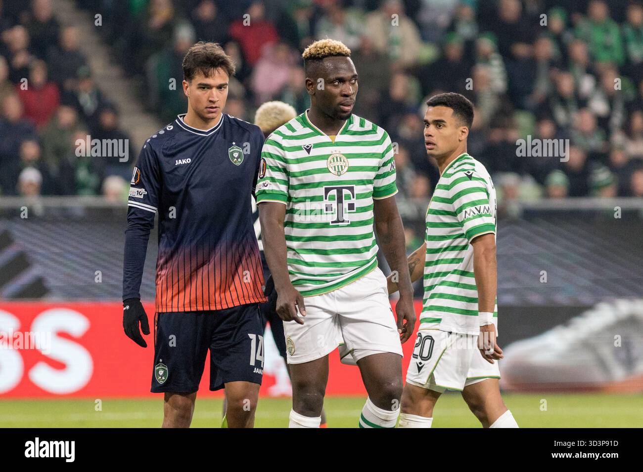 Budapest, Hungary. 06h, November 2025. Bamidele Yusuf (R) of ...