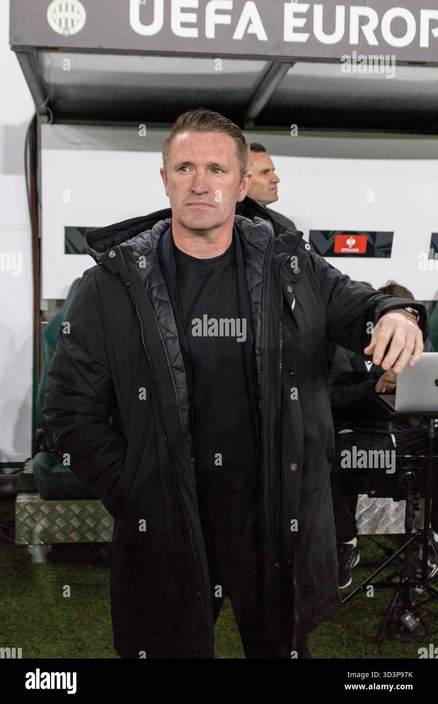 Budapest, Hungary. 06h, November 2025. Head coach Robbie Keane of ...