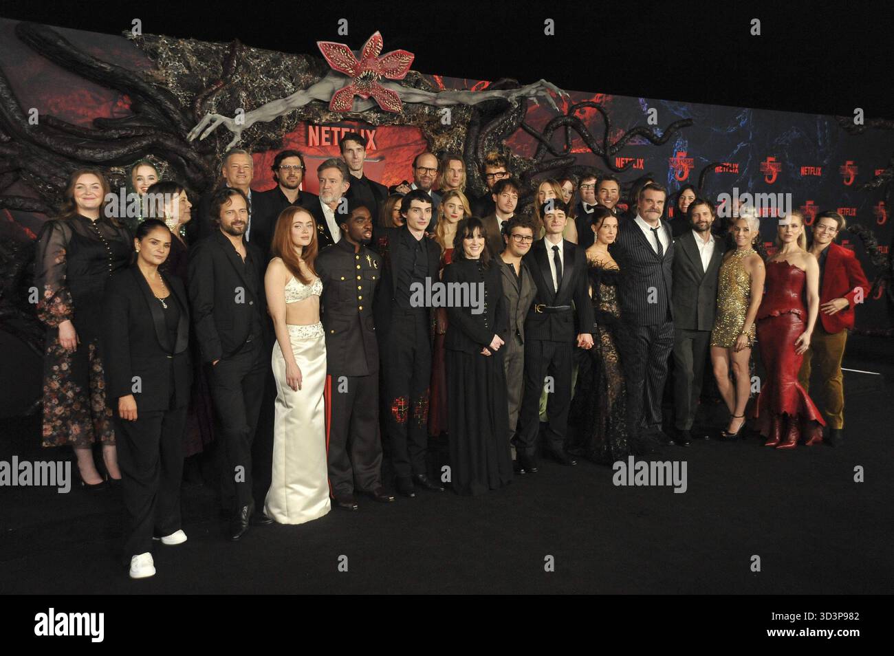 Joe Keery, Emily Morris, Carolina Garcia, Matt Duffer, Jake Connelly ...