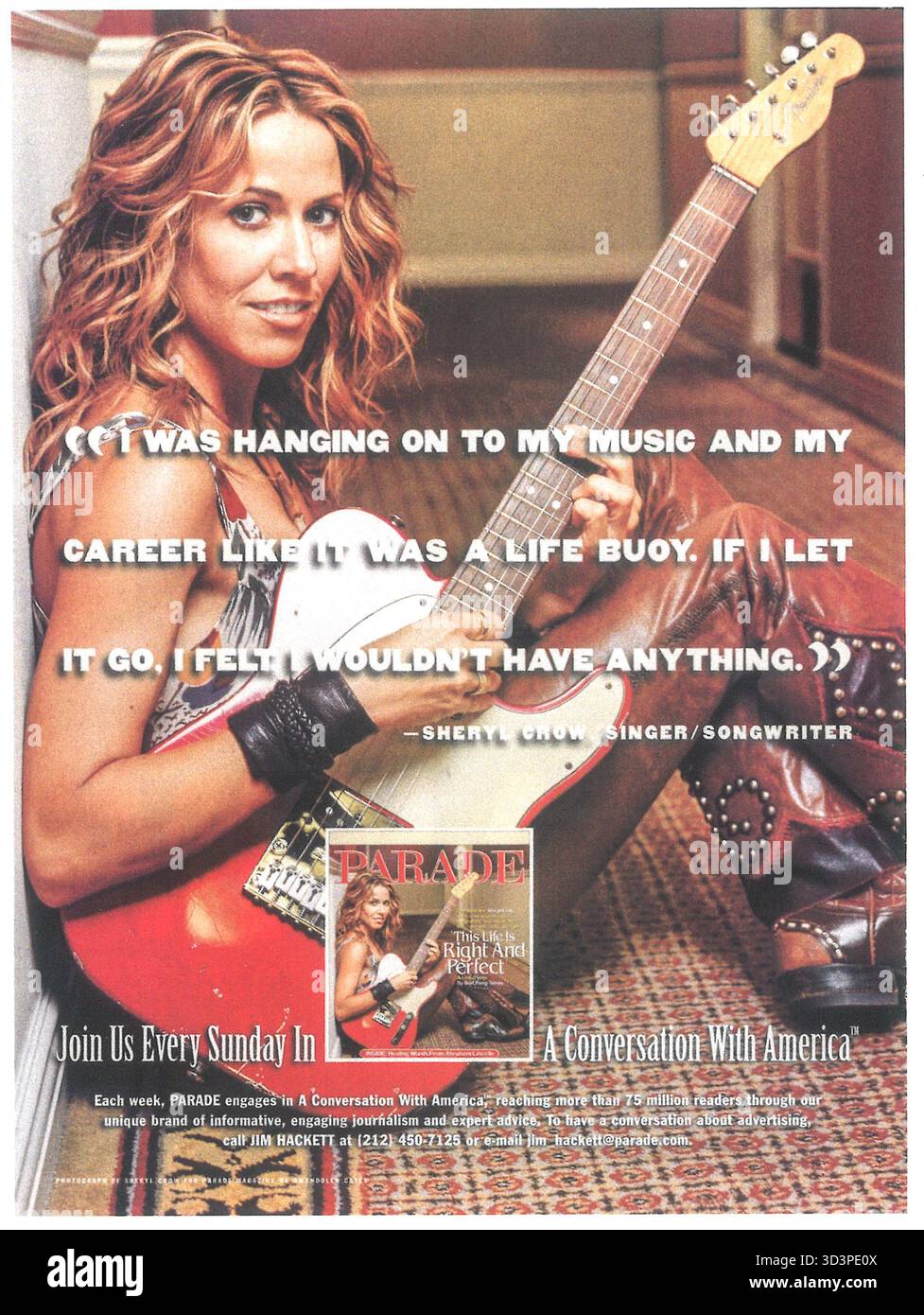 Music magazine advert Cut Out Stock Images & Pictures - Alamy