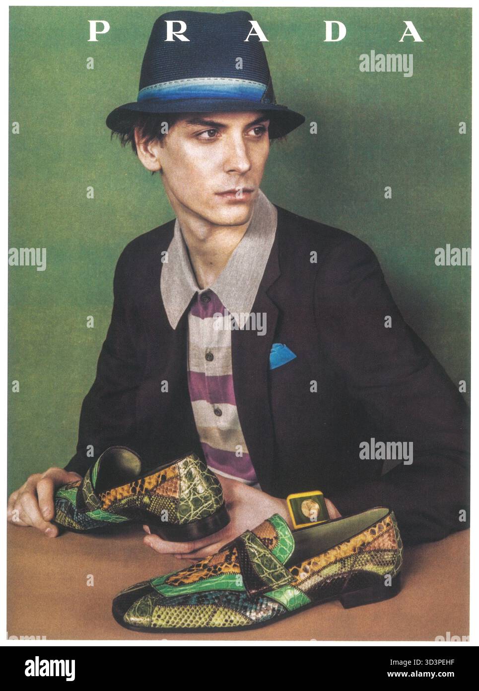 Man model in a advertisement hi-res stock photography and images - Alamy